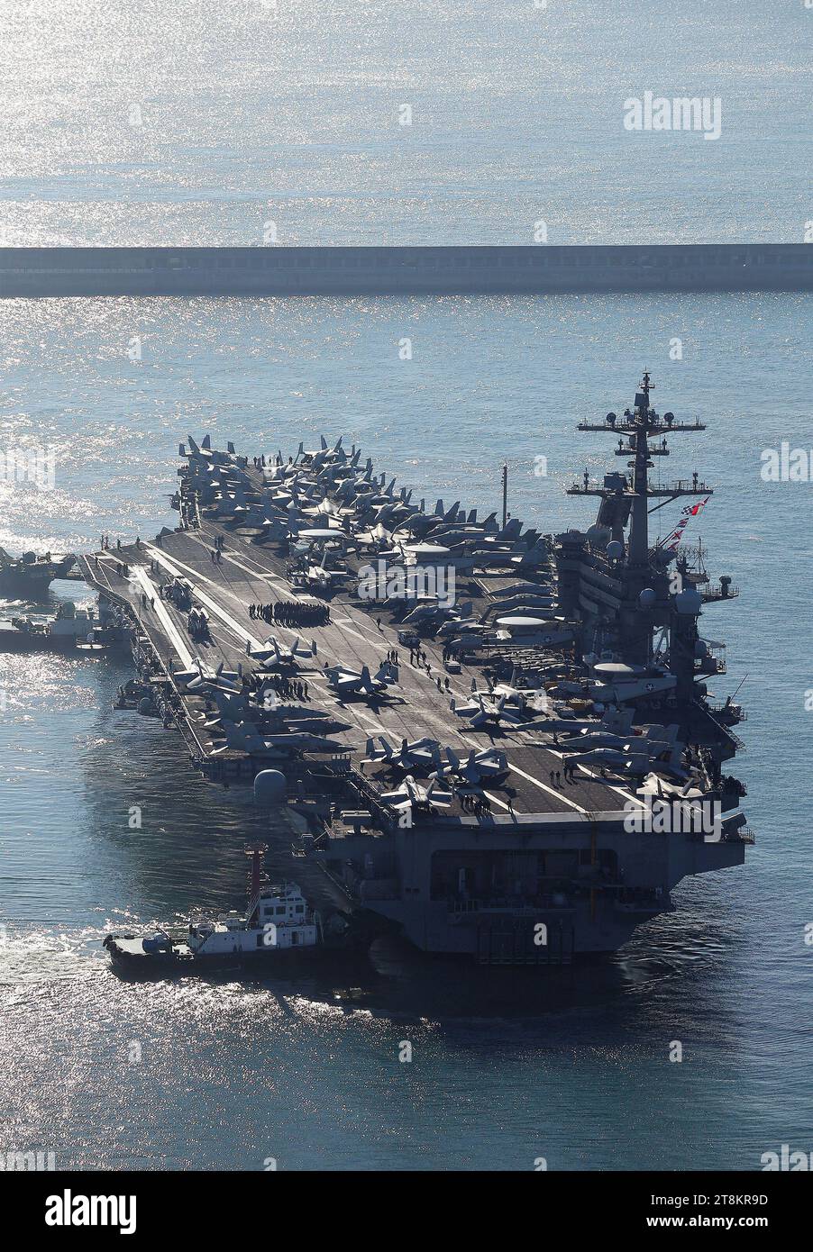 21st Nov 2023 U S Carrier Carl Vinson Arrives In S Korea The