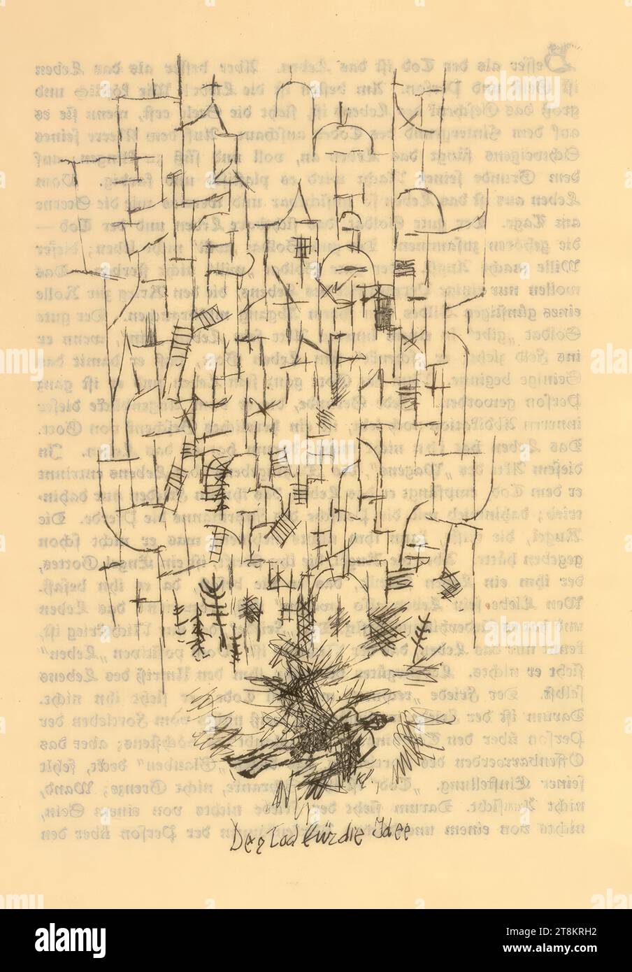 Death for the idea, Paul Klee, Münchenbuchsee 1879 - 1940 Muralto, 1915 ...