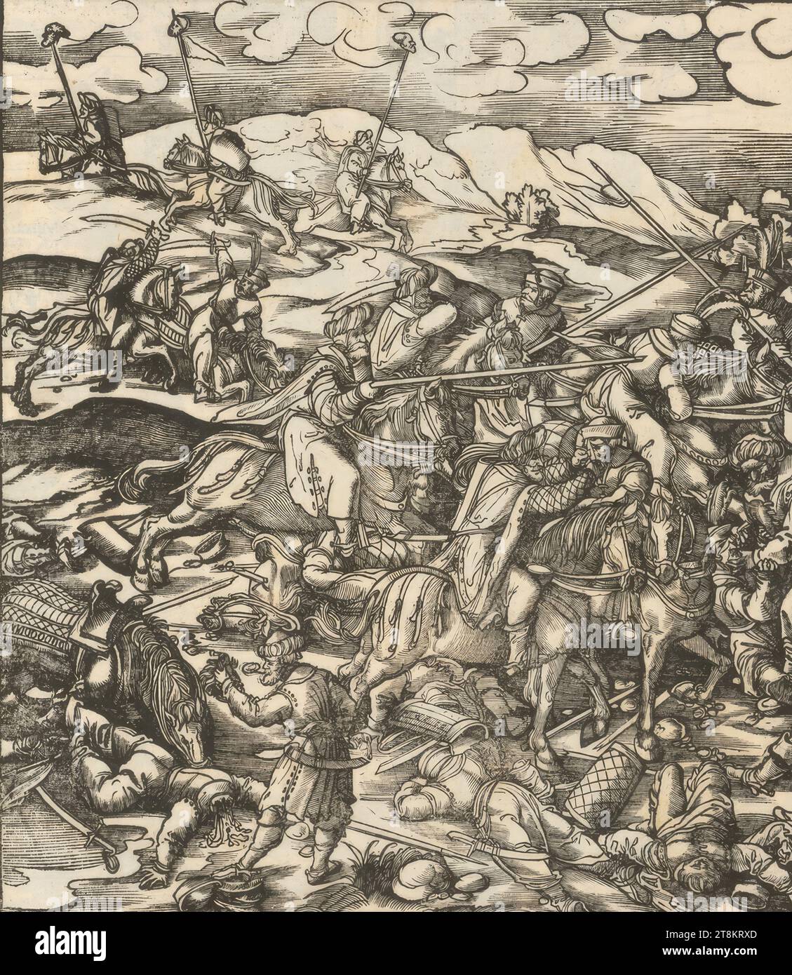 The 'Weisskunig' of Maximilian I: The Croatian battle, in which their ...