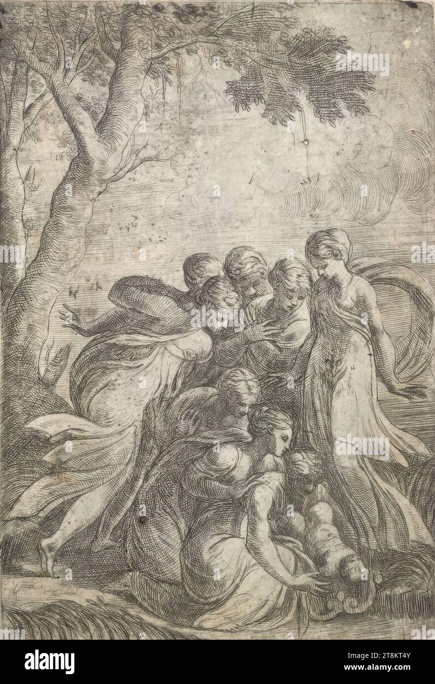 The Finding of the Boy Moses, Andrea Meldolla, called Schiavone, Zara ...