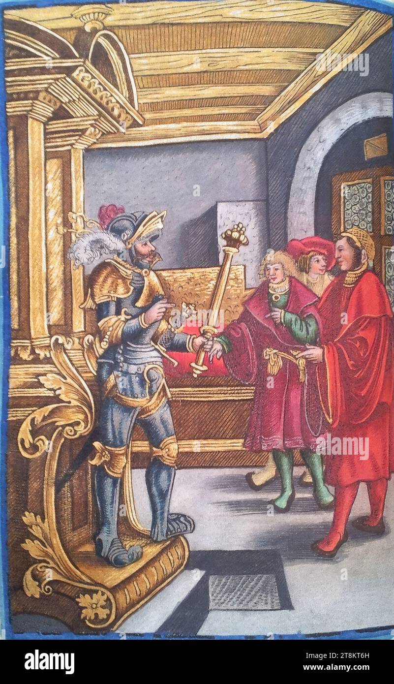 Old Testament, Luther Bible, Joshua before the captains, Joshua 1 ...
