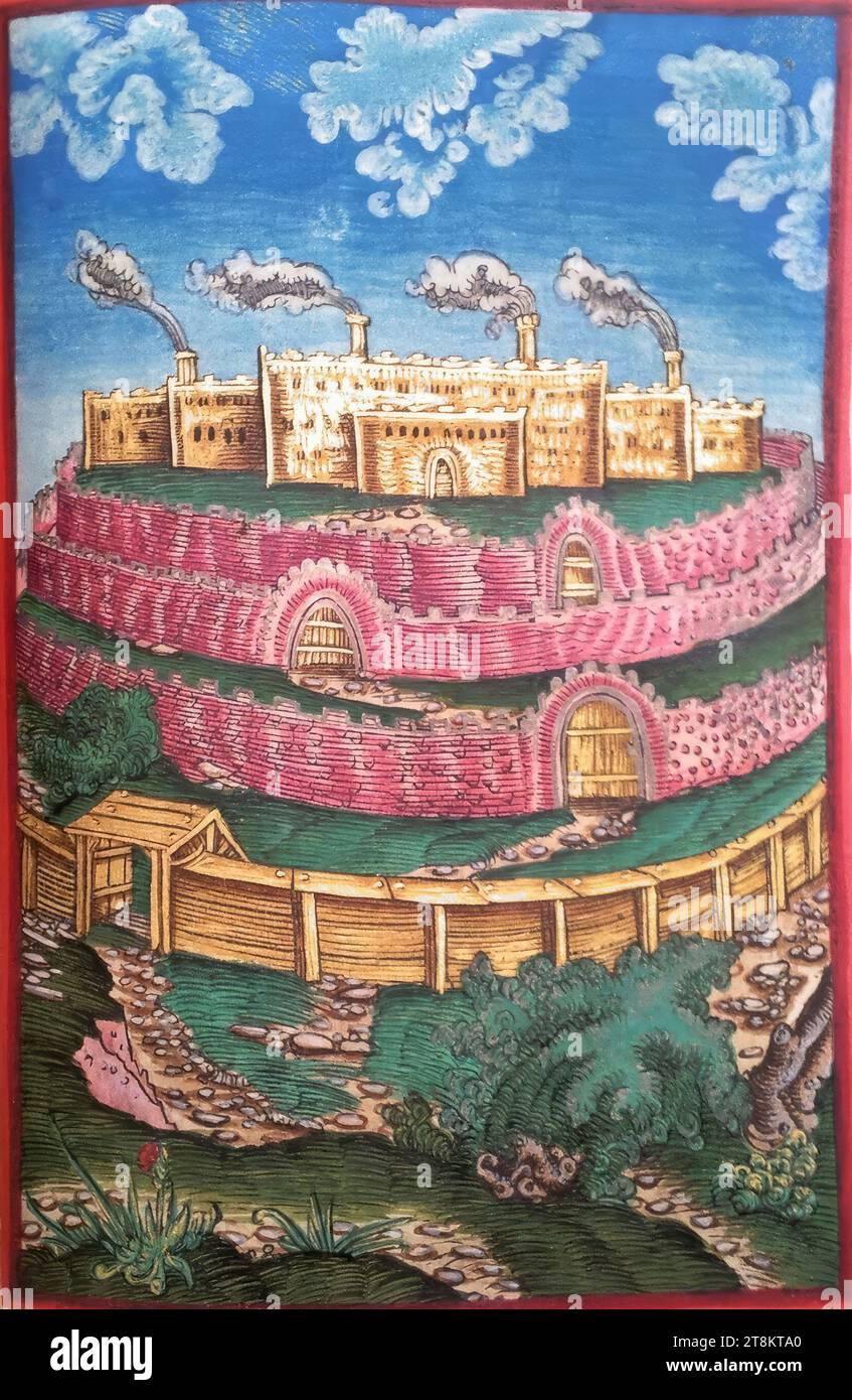 Old Testament, Luther Bible, The Palace of Solomon, 1 Kings 7, 12 ...