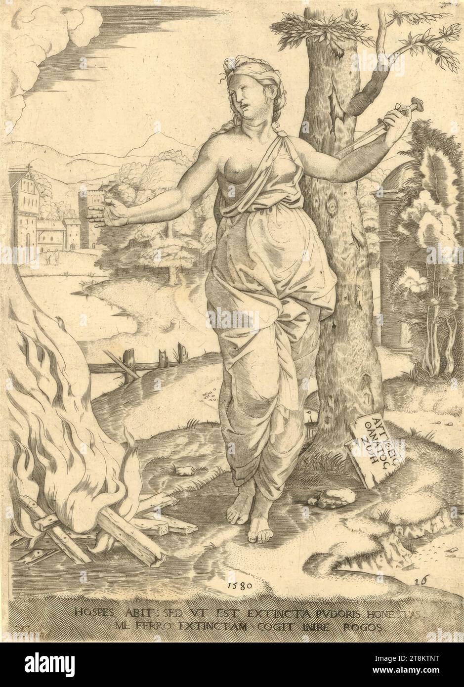 Me ferro extinctam cogit inire rogos hi-res stock photography and ...