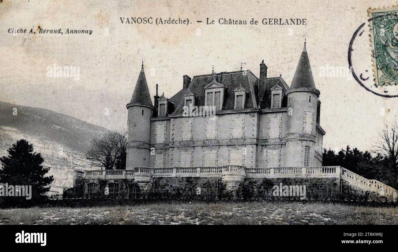 Vanosc CP Gerlande Stock Photo - Alamy