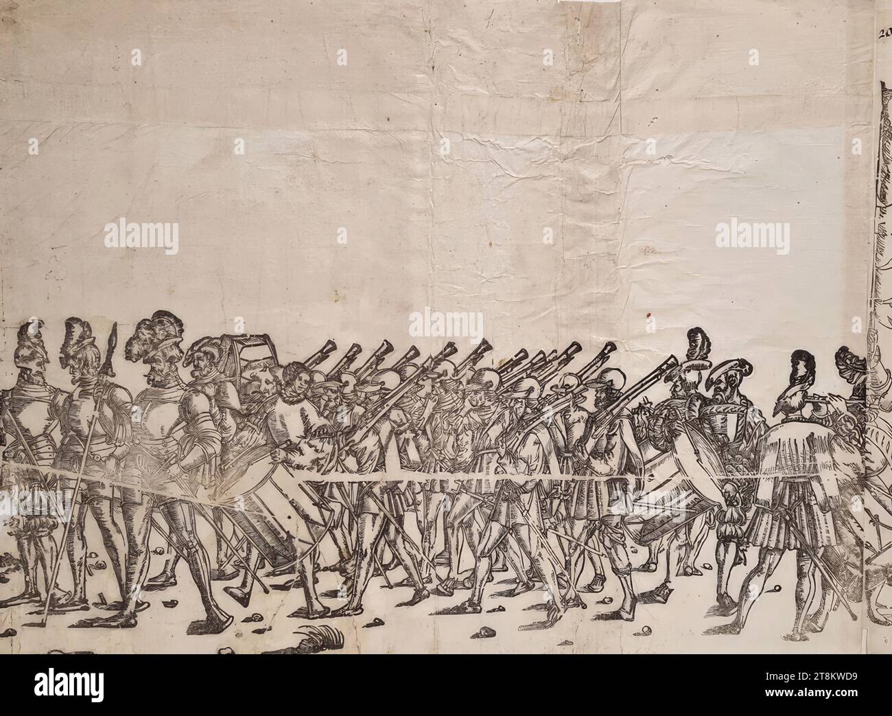 Entry of Emperor Charles V into Bologna on November 5, 1529: Sheets 1 ...