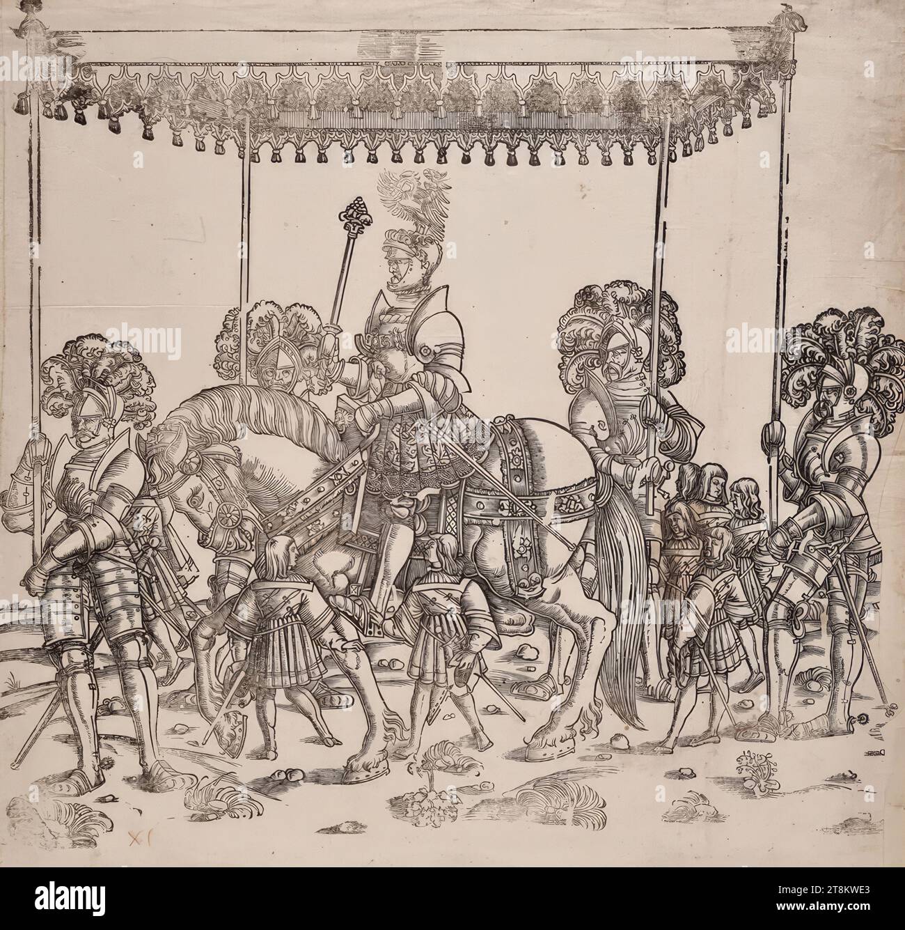 Entry of Emperor Charles V into Bologna on November 5, 1529: Sheet 11 ...