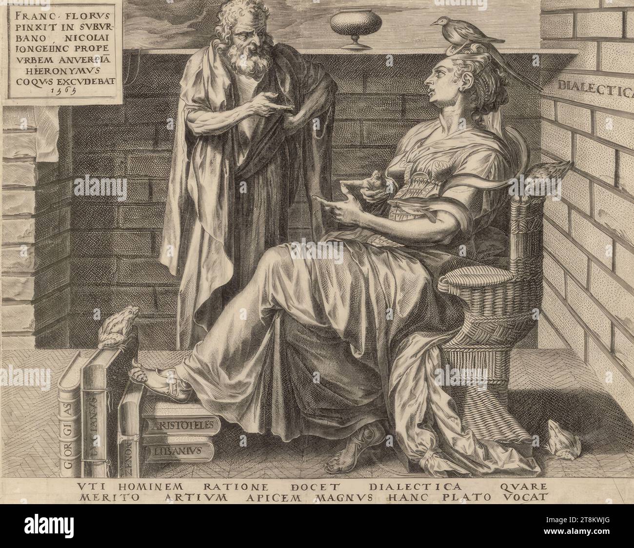 From the series 'The Seven Liberal Arts': Dialectica, Dialectics, The ...