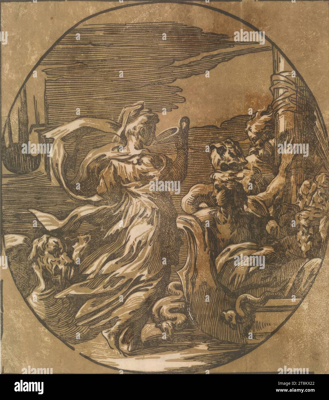 Circe and the companions of Odysseus, Antonio da Trento, Italy, around ...