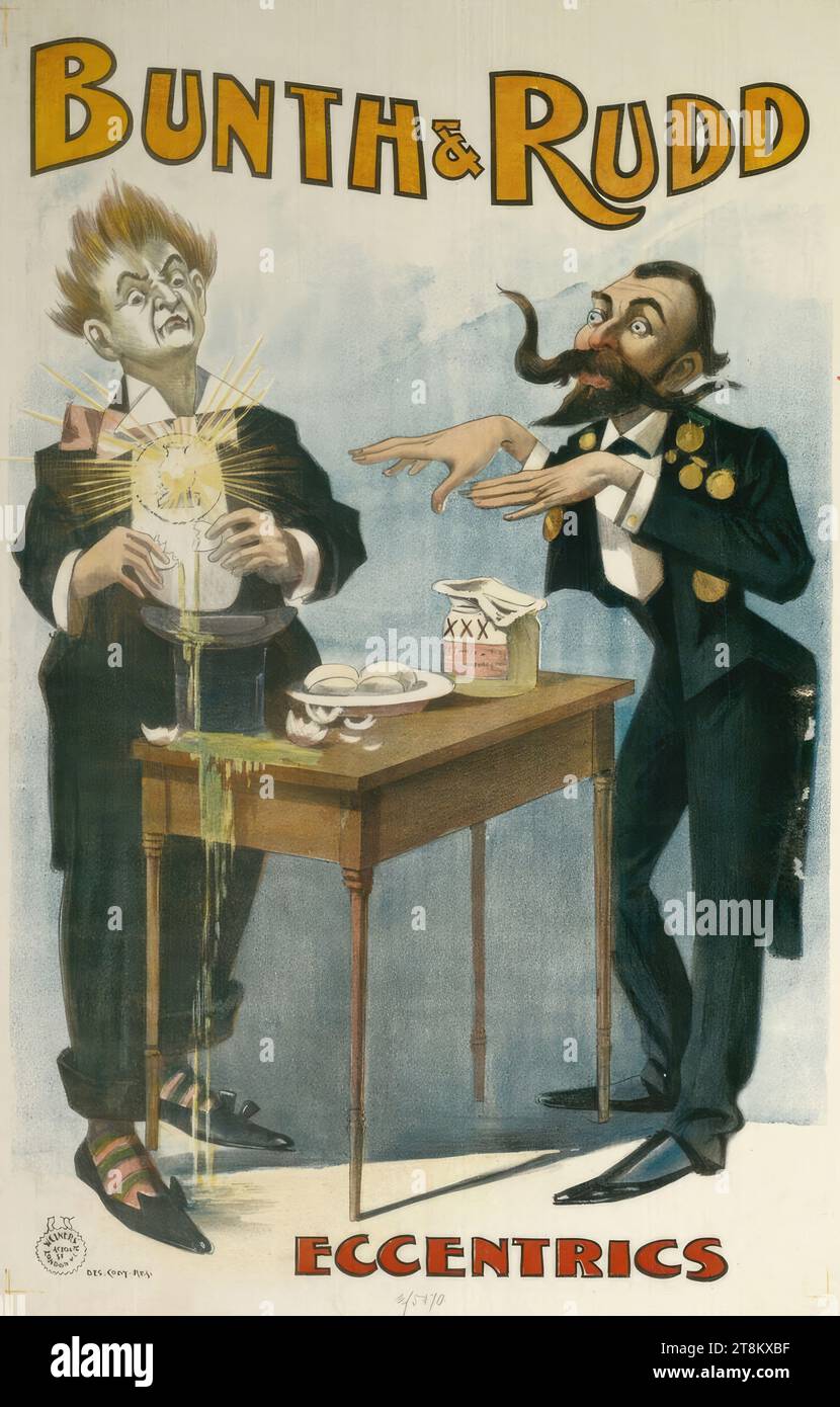 BUNTH & RUDD, Anonymous, before 1899, print, color lithograph, sheet ...