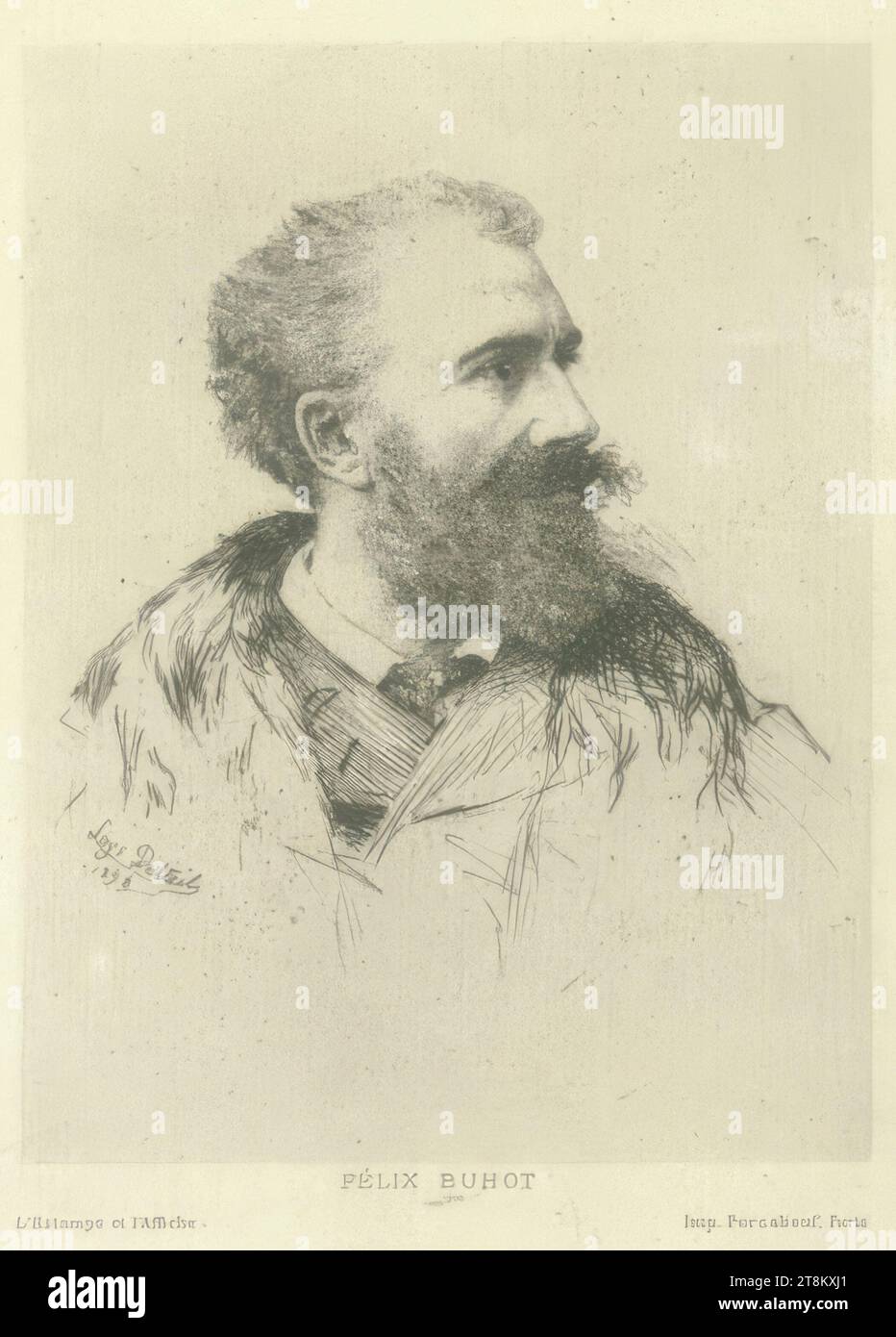 Portrait felix buhot hi-res stock photography and images - Alamy