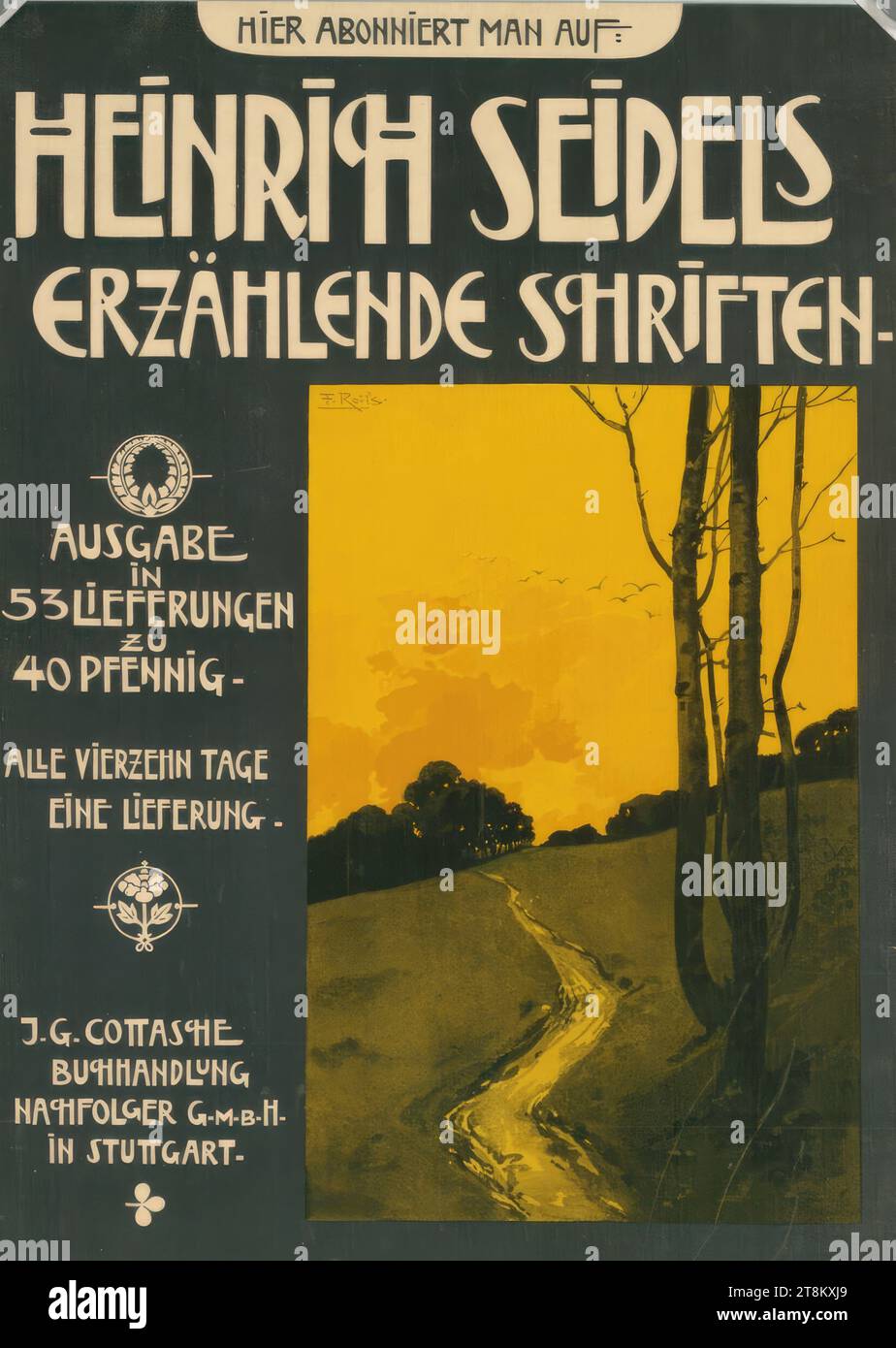 Heinrich seidels narrative writings hi-res stock photography and images ...