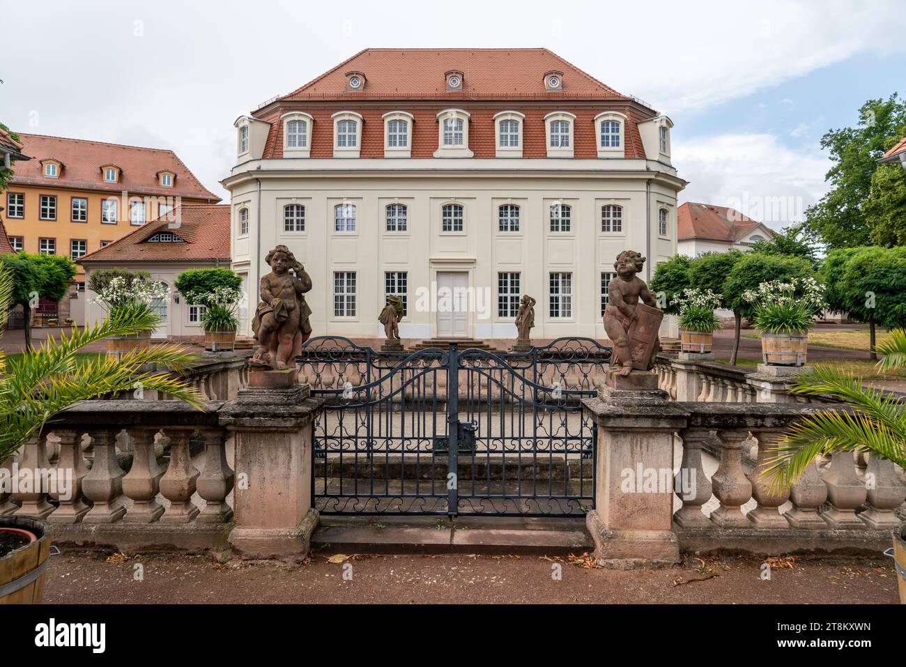 Castle In Bad Lauchstädt Stock Photo - Alamy