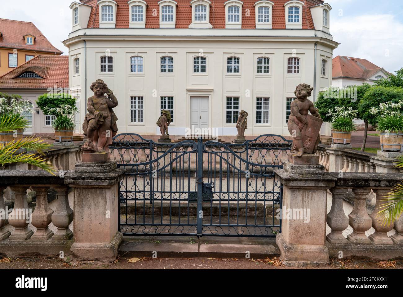 Castle In Bad Lauchstädt Stock Photo - Alamy