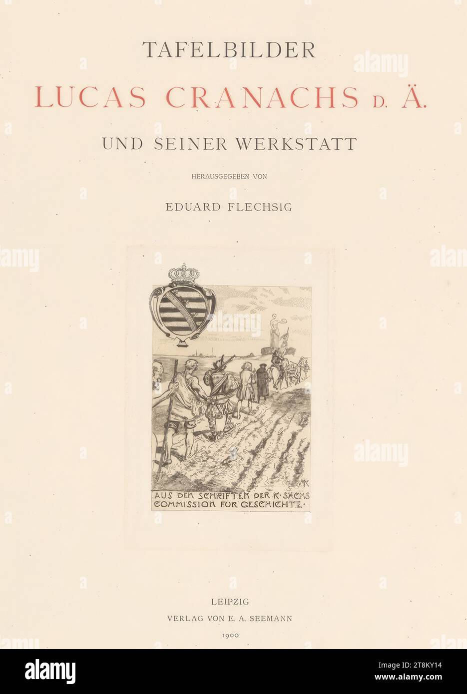 Collective title for publications of the Royal Saxon Commission for ...