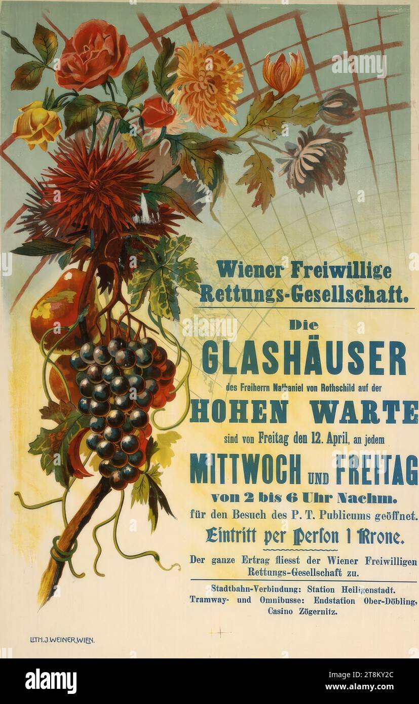 Vienna Voluntary Rescue Society. The GLASS HOUSES of Baron Nathaniel ...