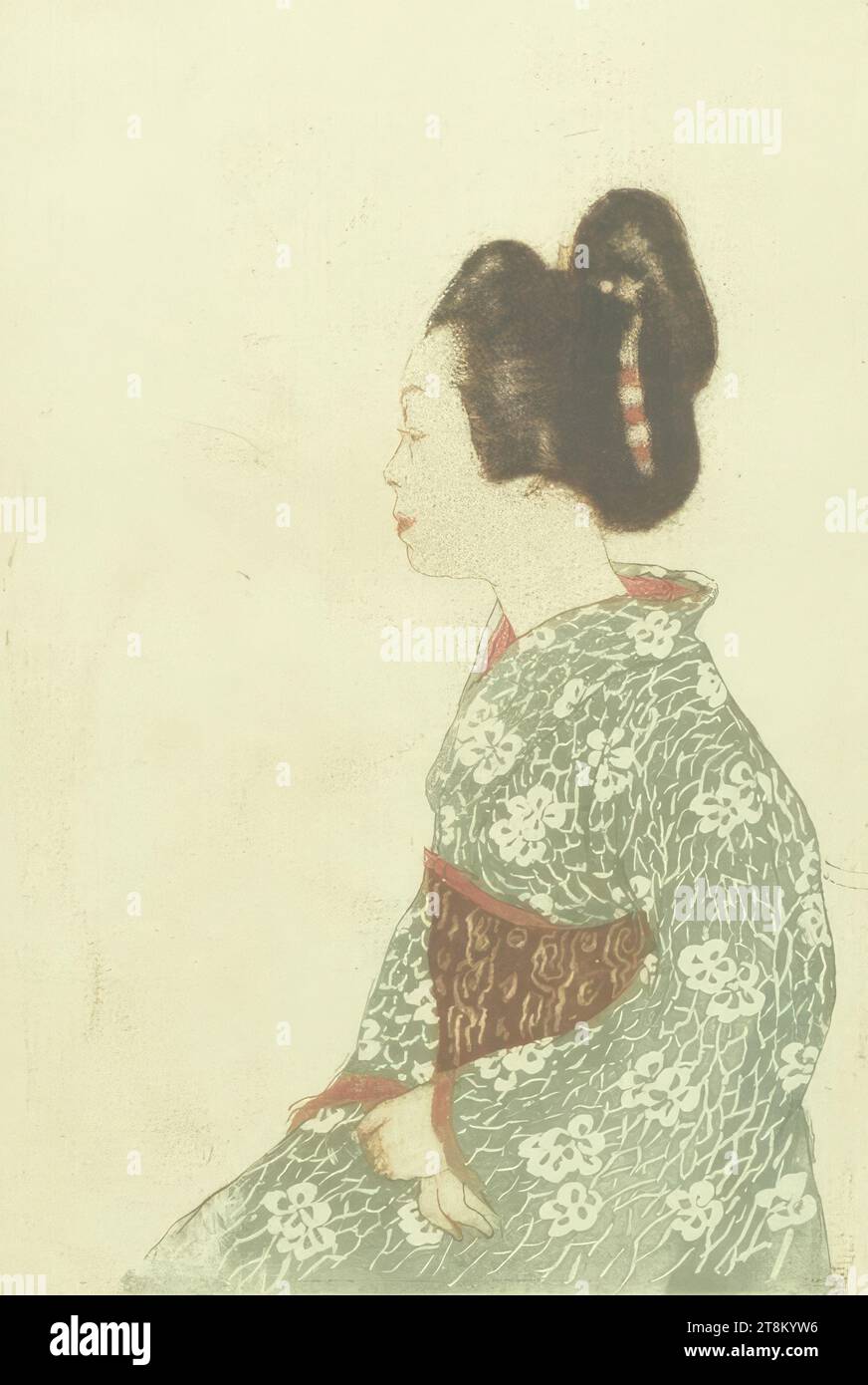 From Japan; The Courtisane, Emil Orlik: From Japan, Emil Orlik, Prague ...