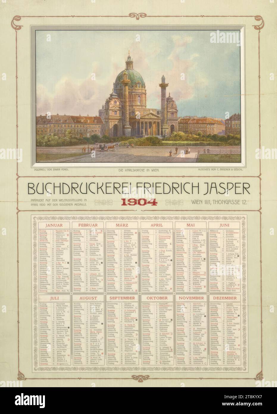 Book printing friedrich jasper hi-res stock photography and images - Alamy