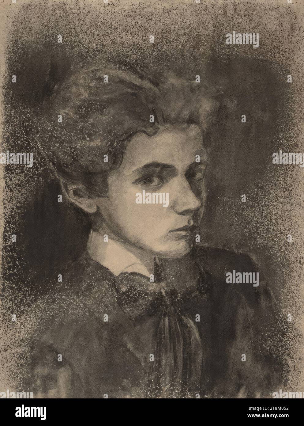 Self-portrait, Egon Schiele, Tulln 1890 - 1918 Vienna, 1906, drawing ...