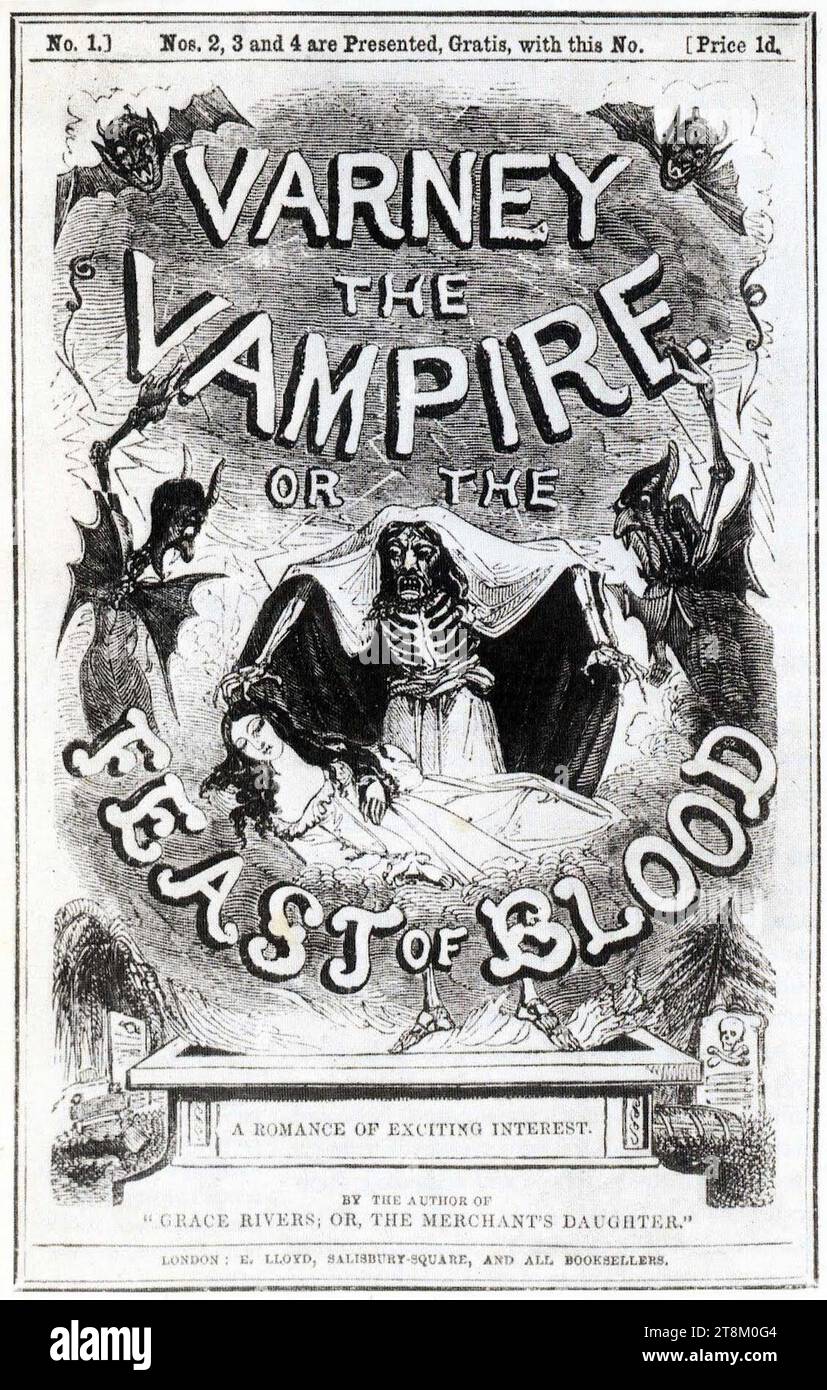 Varney the vampire hi-res stock photography and images - Alamy