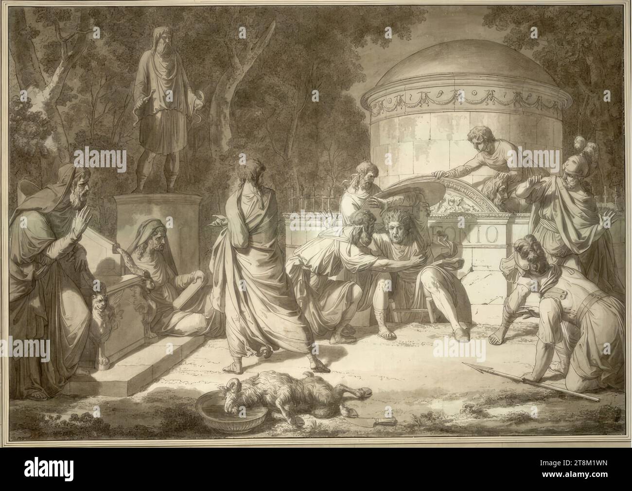 Aristomenes descends hi-res stock photography and images - Alamy