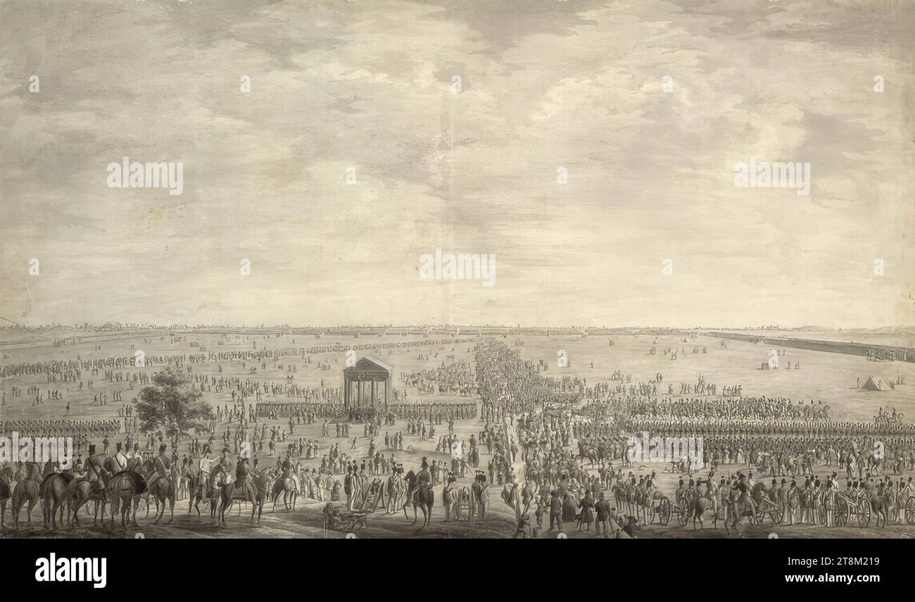 Parade on the Simmeringer Haide, Johann Nepomuk Höchle (Munich 1790 ...