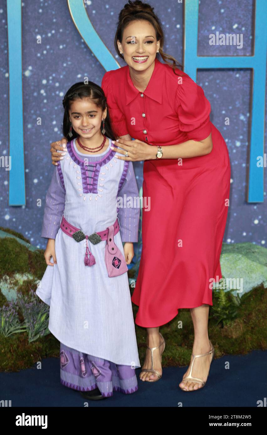London, UK. 20th Nov, 2023. Seema Jaswal attends the "Wish" UK Premiere ...