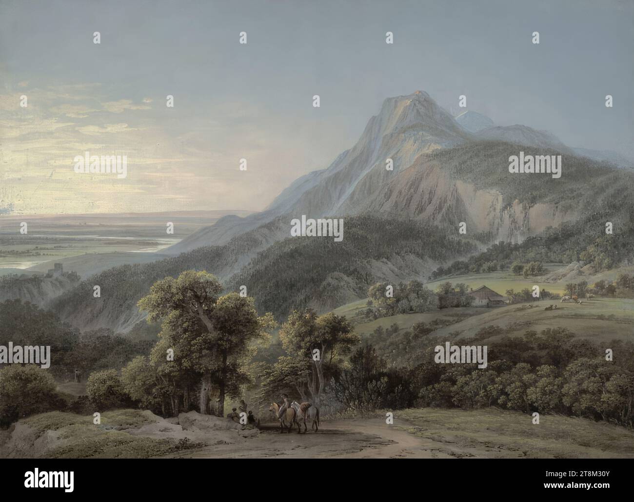 Mountain Landscape, Martin von Molitor (Vienna 1759 - 1812 Vienna ...