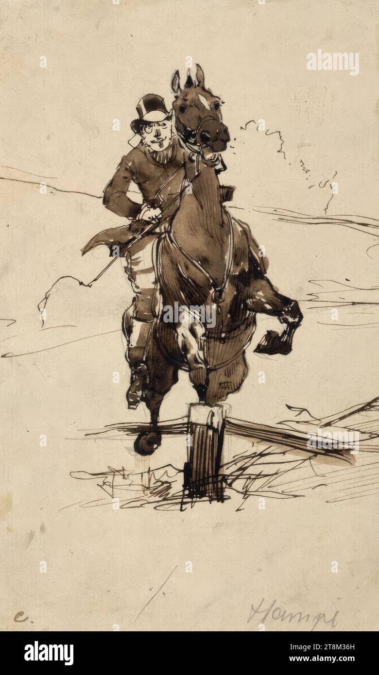 Jumping drawing hi-res stock photography and images - Alamy