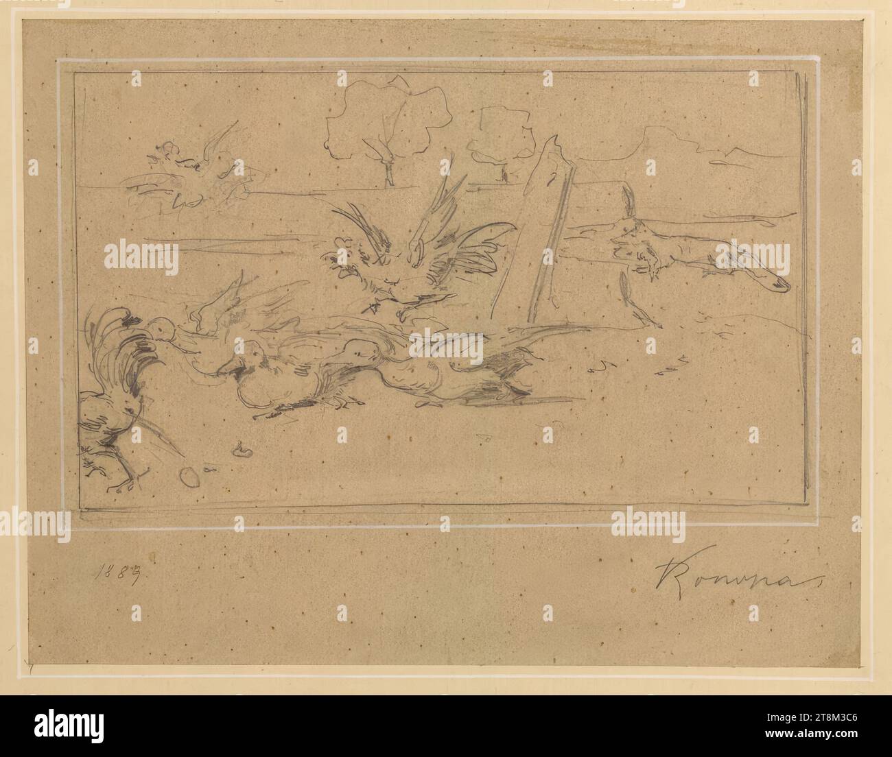 Fox in the poultry yard hi-res stock photography and images - Alamy