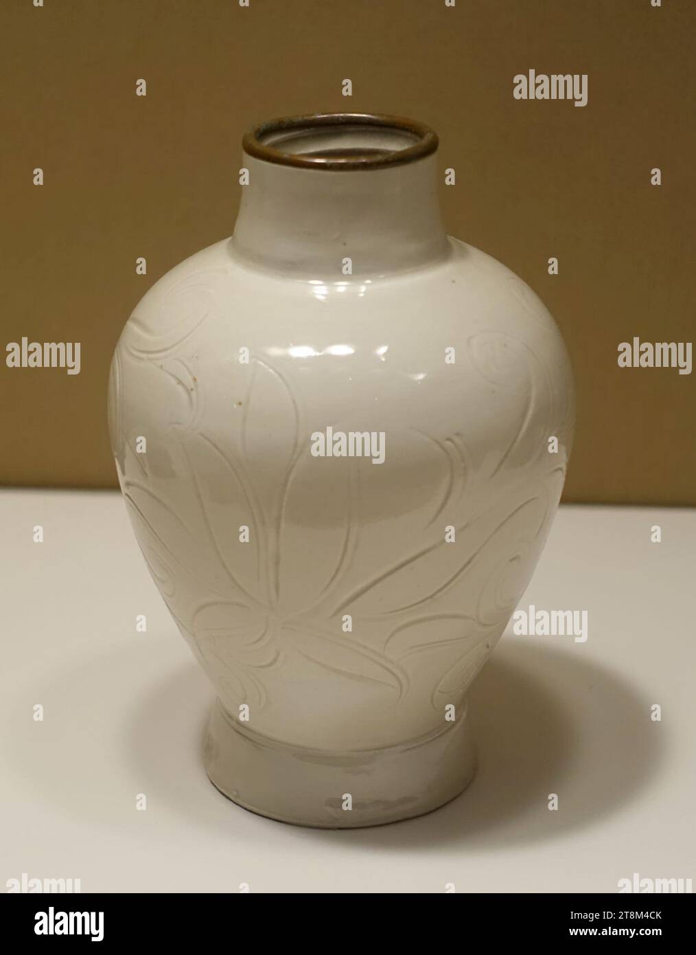 Vase with incised lotus scroll, China, Northern Song period, 11th ...