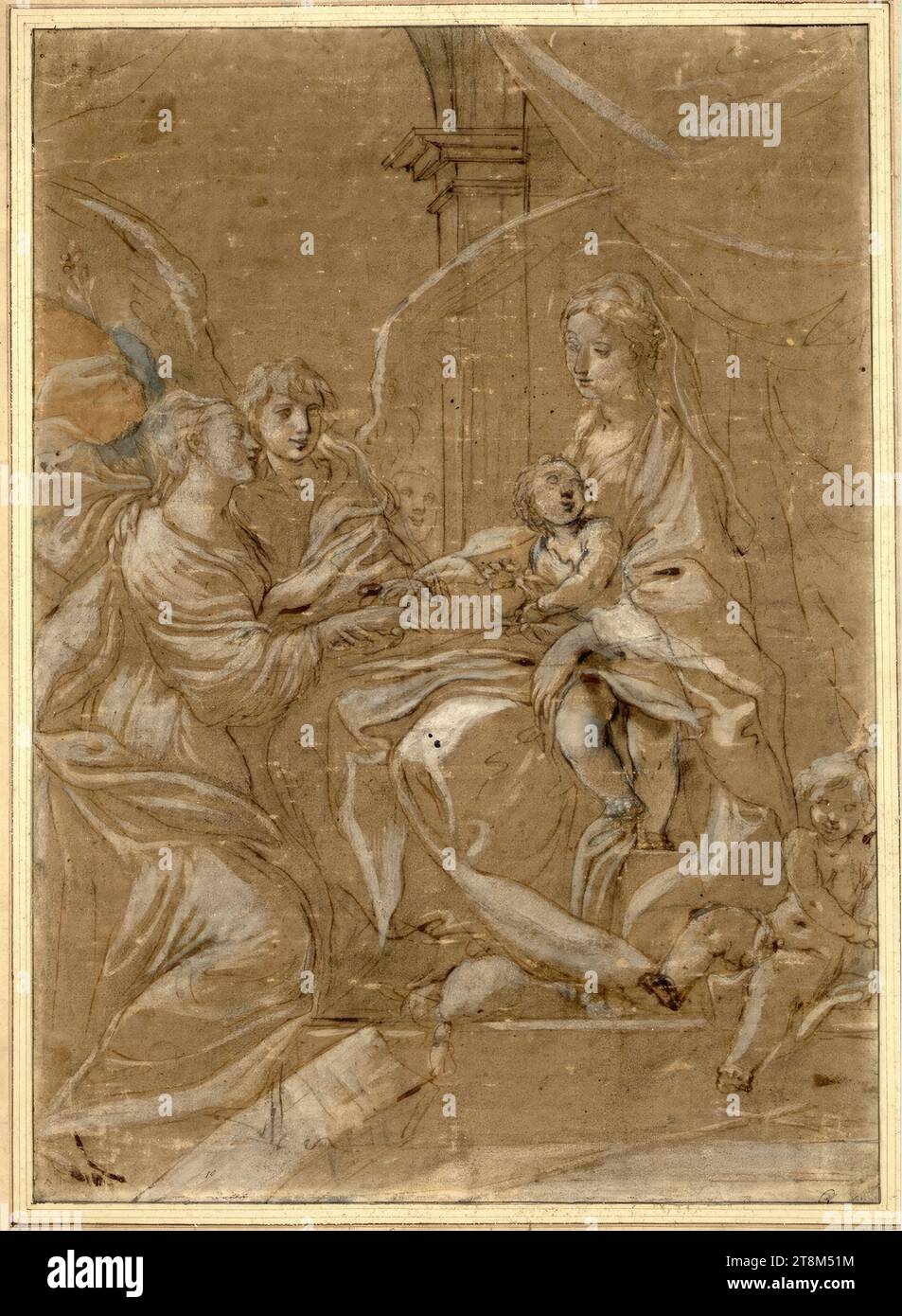 Marriage of Saint Catherine, Ludovico Carracci (Bologna 1555 - 1619 ...