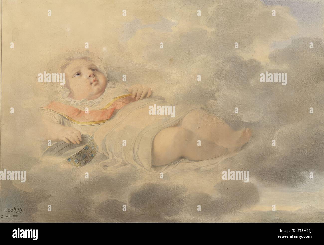 Duke of Reichstadt as an infant, Jean-Baptiste Isabey (Nancy 1767 ...
