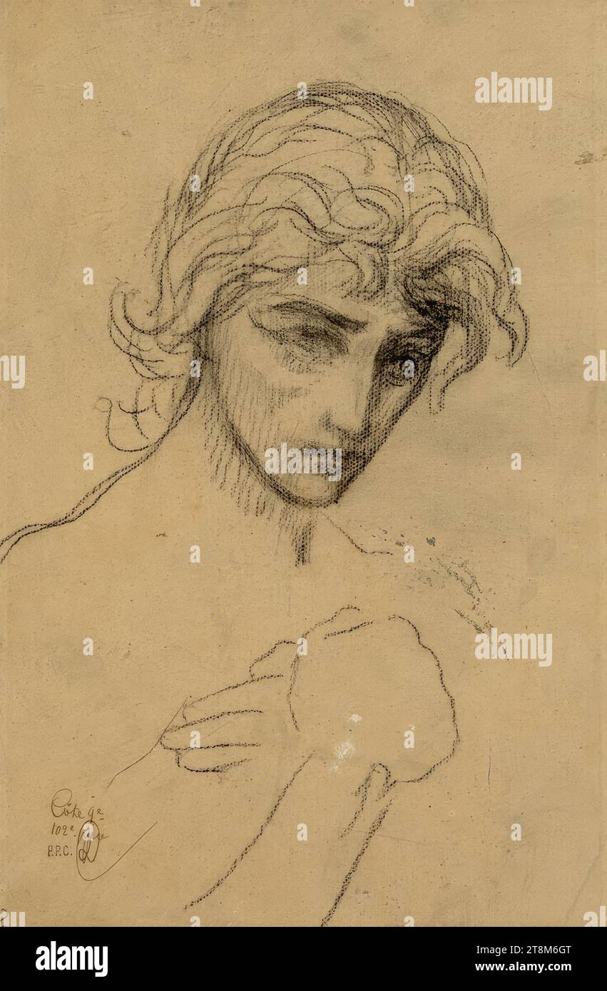 Head and hands study for the painting 'Der Verlorene Sohn', Pierre ...