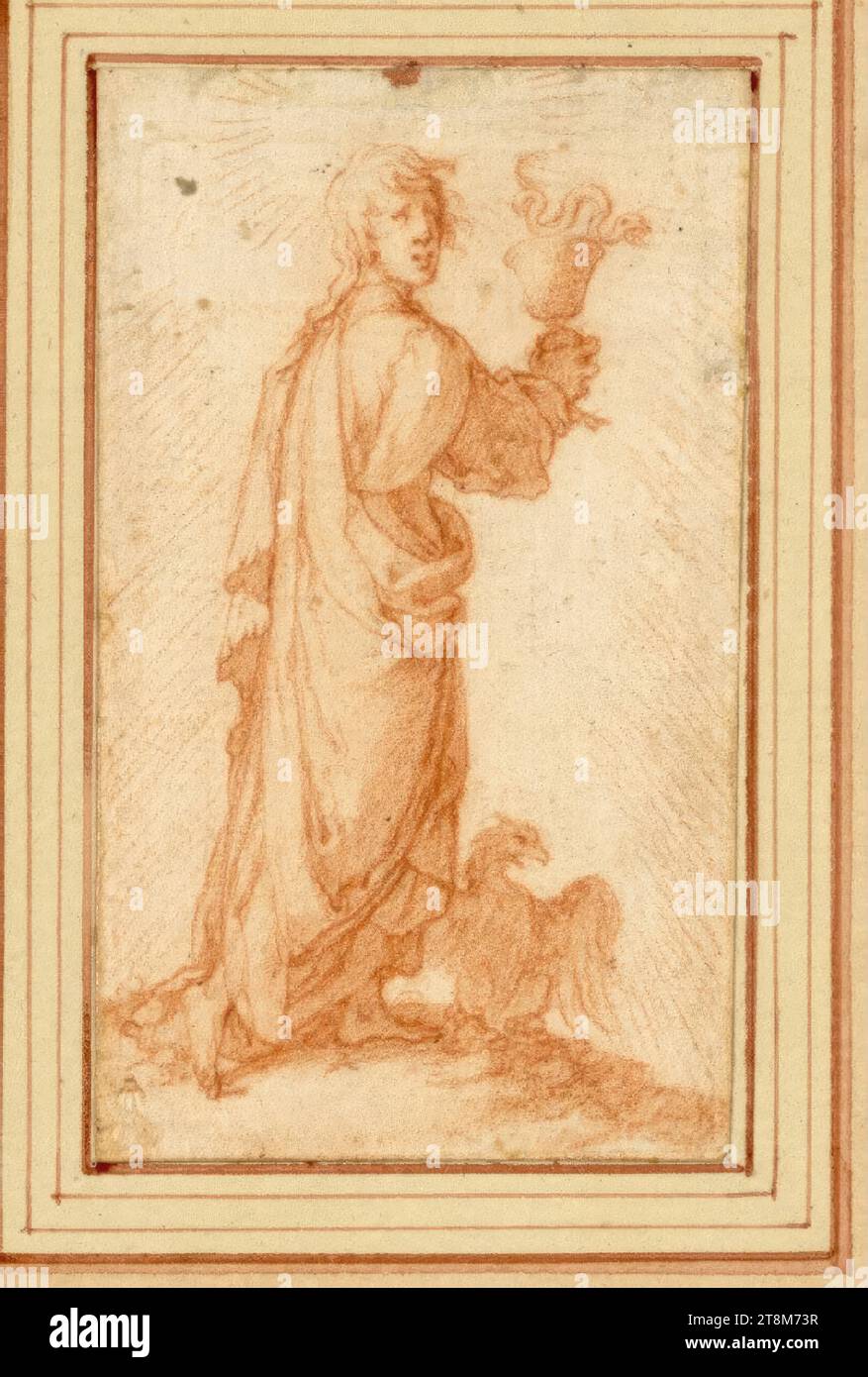 Christ and the twelve apostles: John the Evangelist, 13-part cycle ...