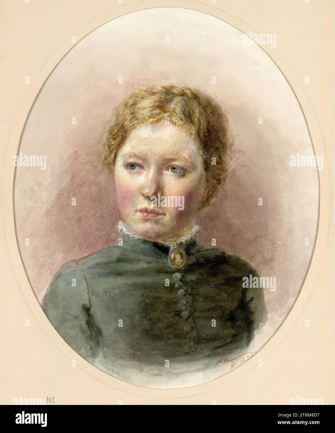 Untitled, Marie Lippert-Hoerner (Vienna 1860 - 1932 Vienna), 1886 ...