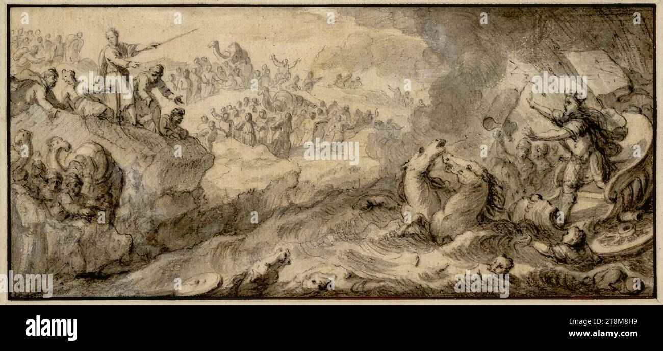 The sinking of the Egyptian army in the Red Sea, Sébastien Le Clerc ...