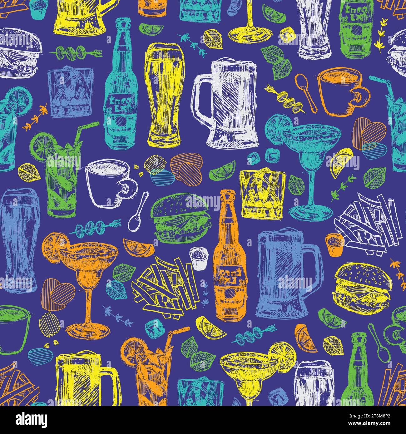 Ristorante bar Stock Vector Images - Alamy