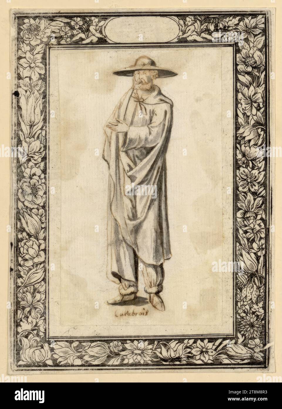 Calabria, between 1650 and 1664, Drawing, pen and brown ink, gray wash ...