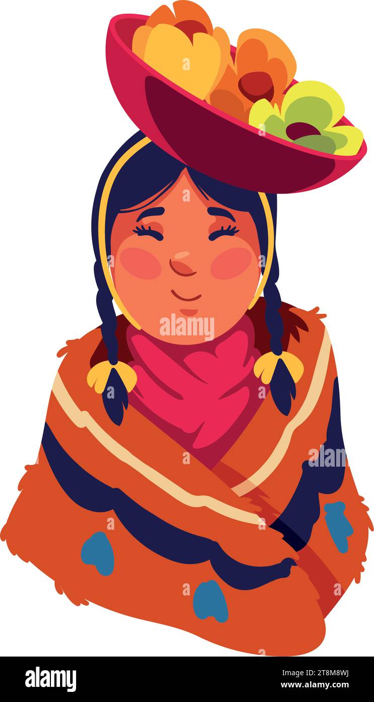 peru culture woman character Stock Vector Image & Art - Alamy