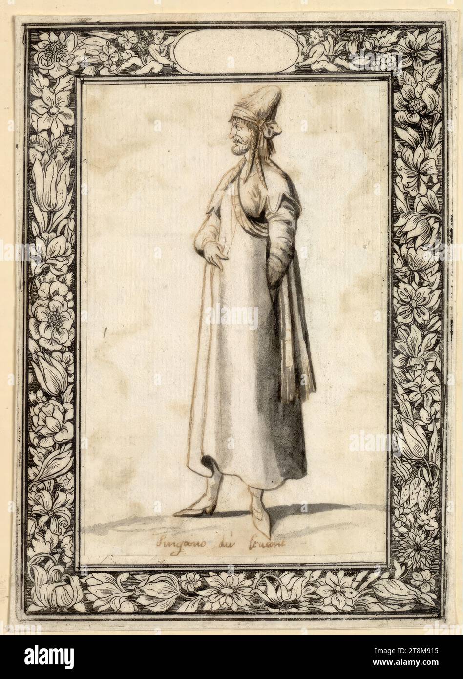 Singano du Levant', between 1650 and 1664, drawing, pen and brown ink ...