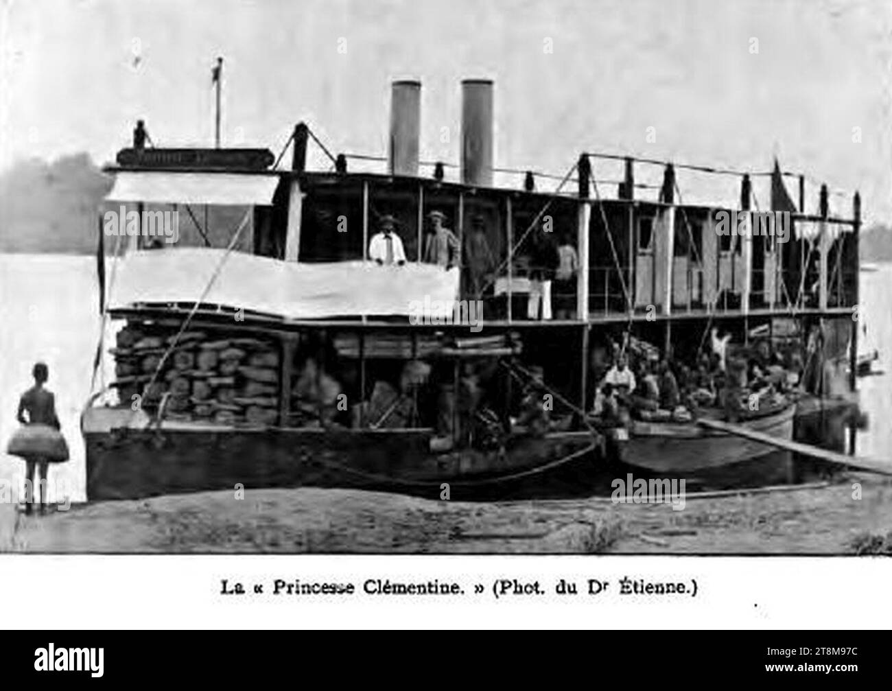 Vauthier Rene Le Congo Belge 95 La Princesse Clementine Stock Photo - Alamy