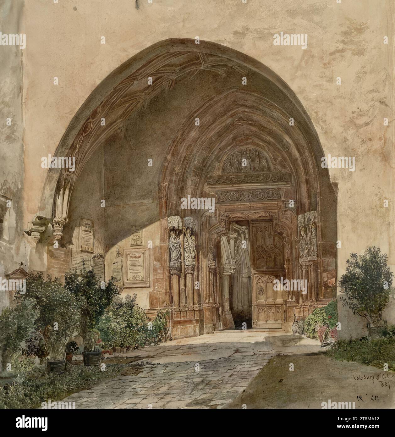 Abbey church nonnberg hi-res stock photography and images - Alamy