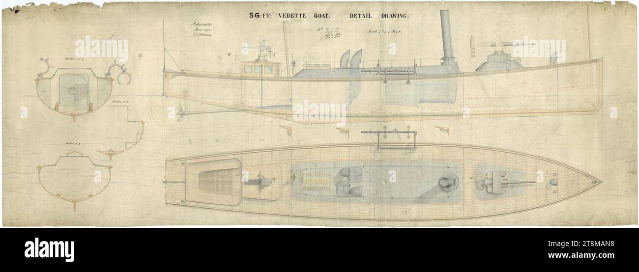 VEDETTE BOAT, 56FT Stock Photo - Alamy