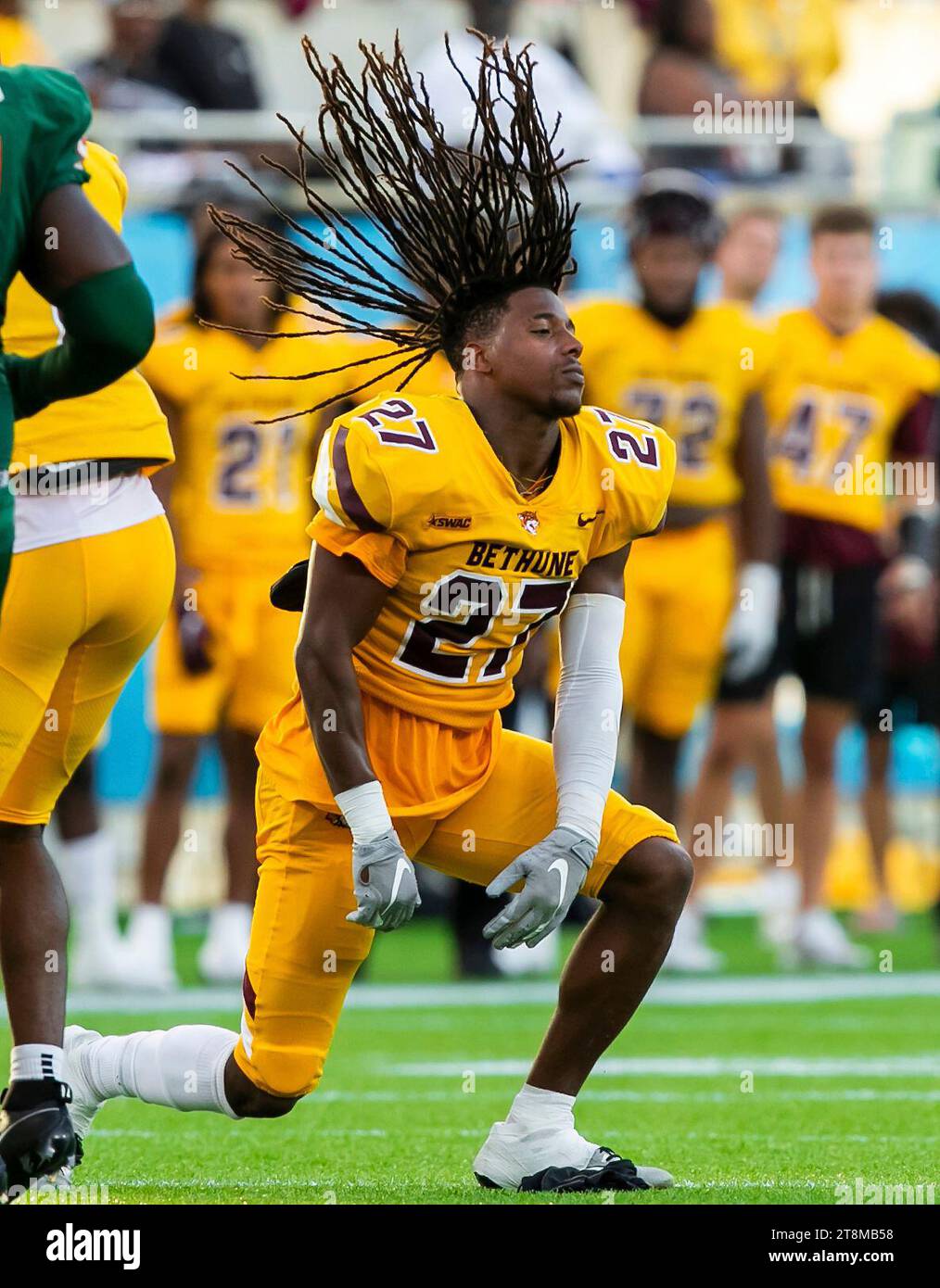 ORLANDO, FL - NOVEMBER 18: Bethune Cookman Wildcats defensive back ...