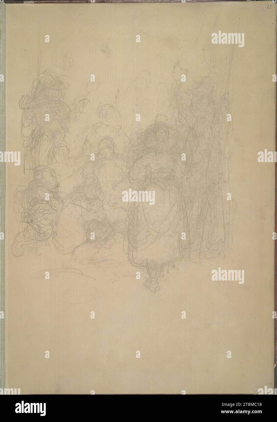 Multi figure sketch hi-res stock photography and images - Alamy