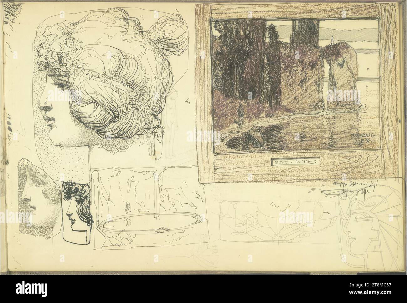 Three composition drafts hi-res stock photography and images - Alamy