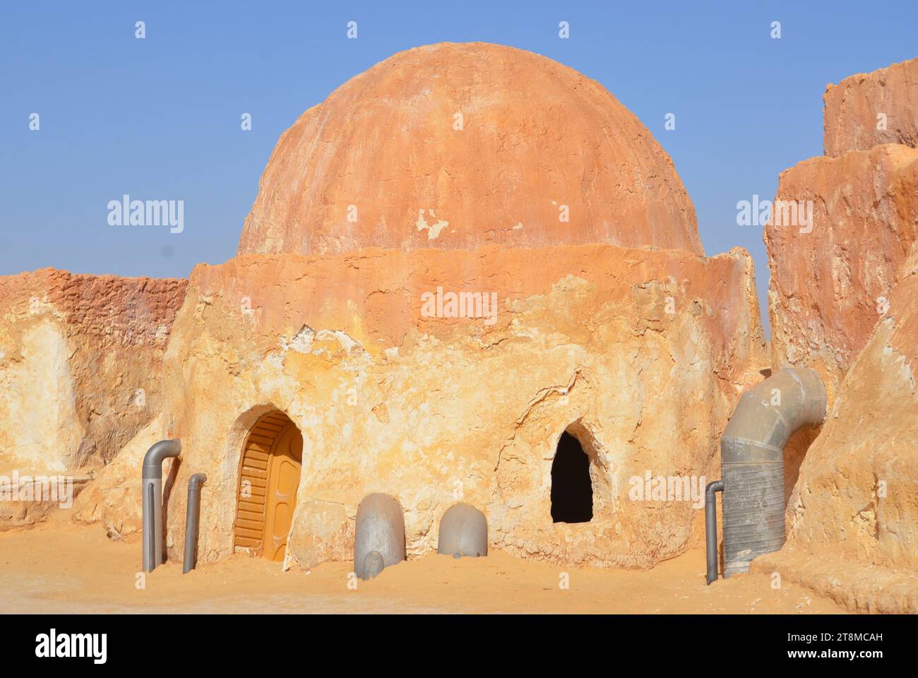 Star Wars movie set in Sahara Region, Tunisia. The location was chosen ...