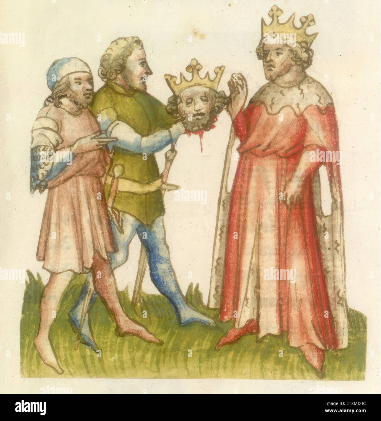 Delivering the Head of a King, History Bible, Anonymous, 1420-1430 ...