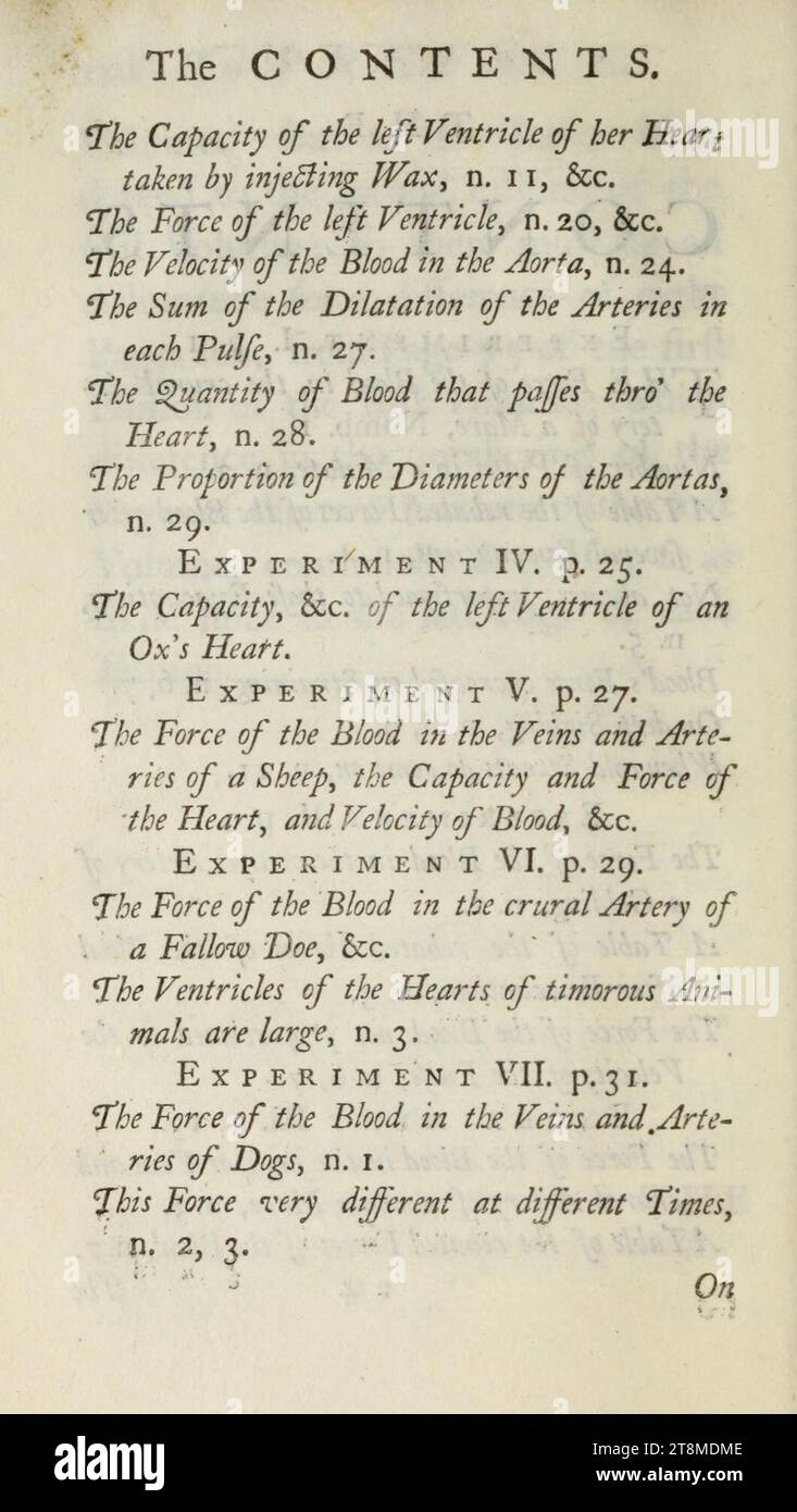 Vegetable staticks, or, An account of some statical experiments on the ...