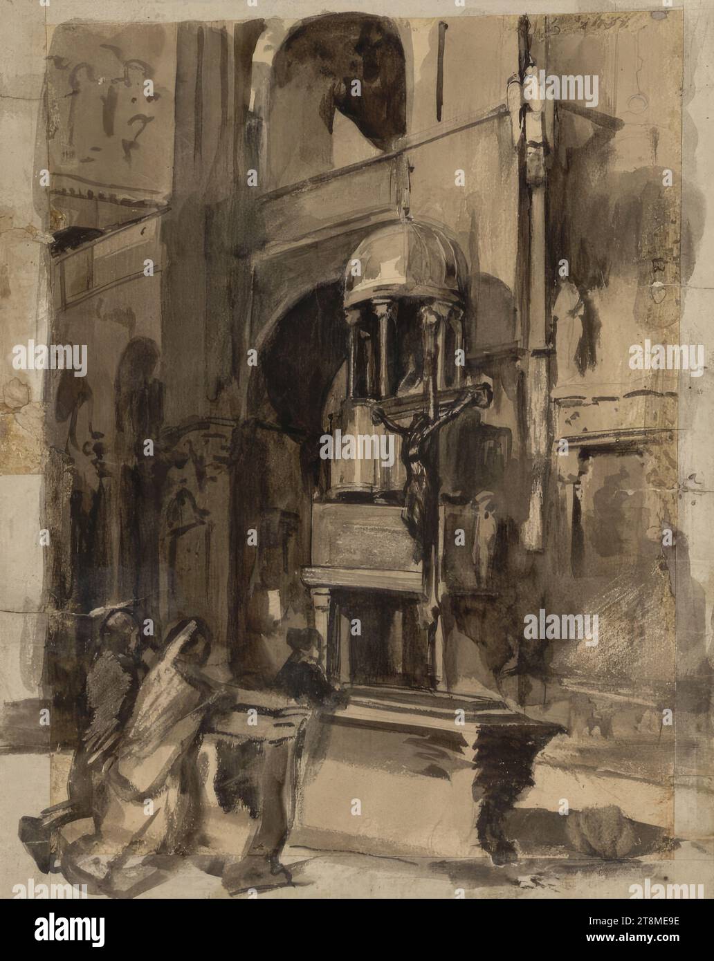 Interior of San Marco, Cecil van Haanen (Vienna 1844 - 1914 Vienna ...